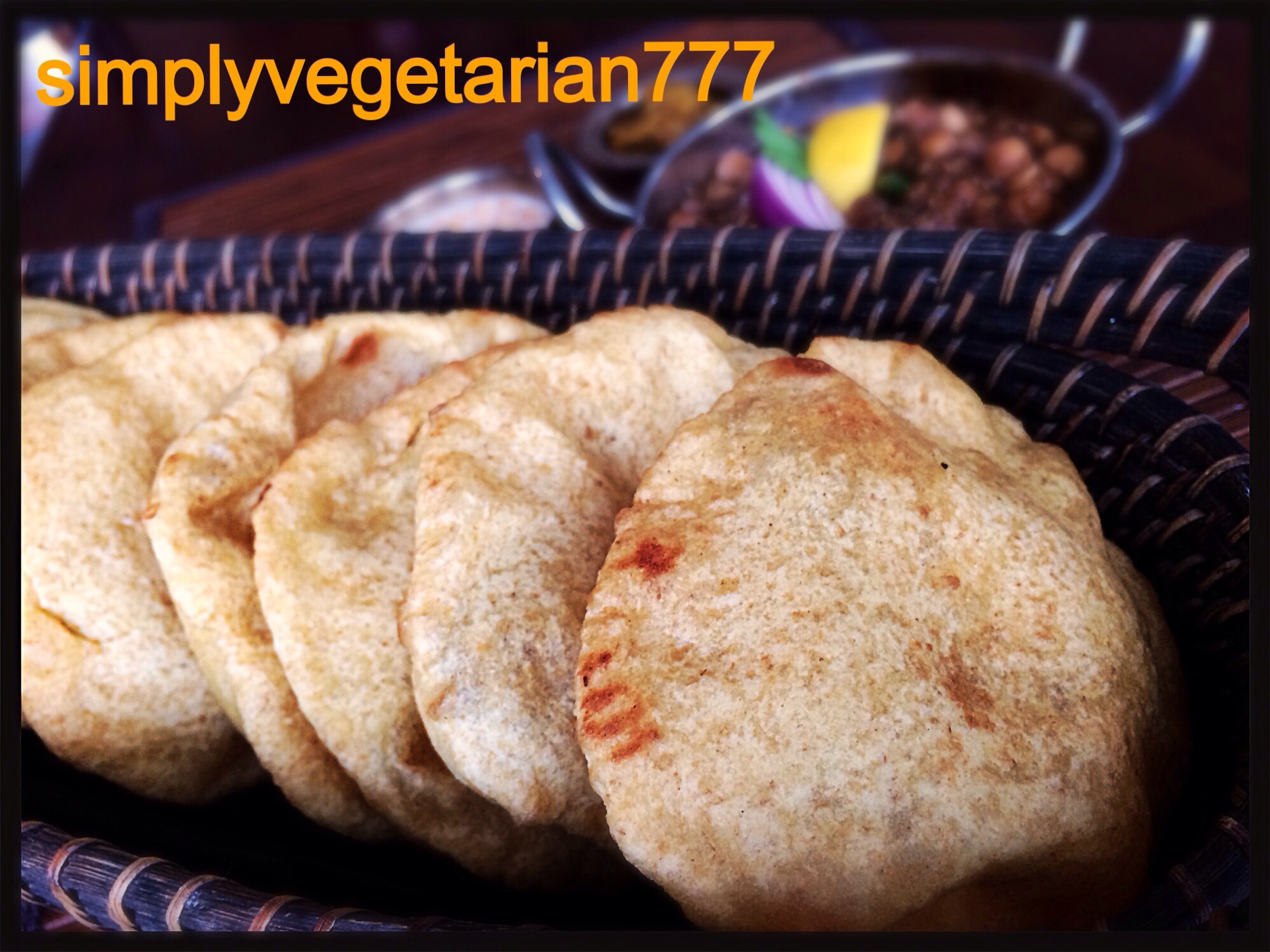 Bhatura : A deep Fried Leavened Bread from Northern India ...