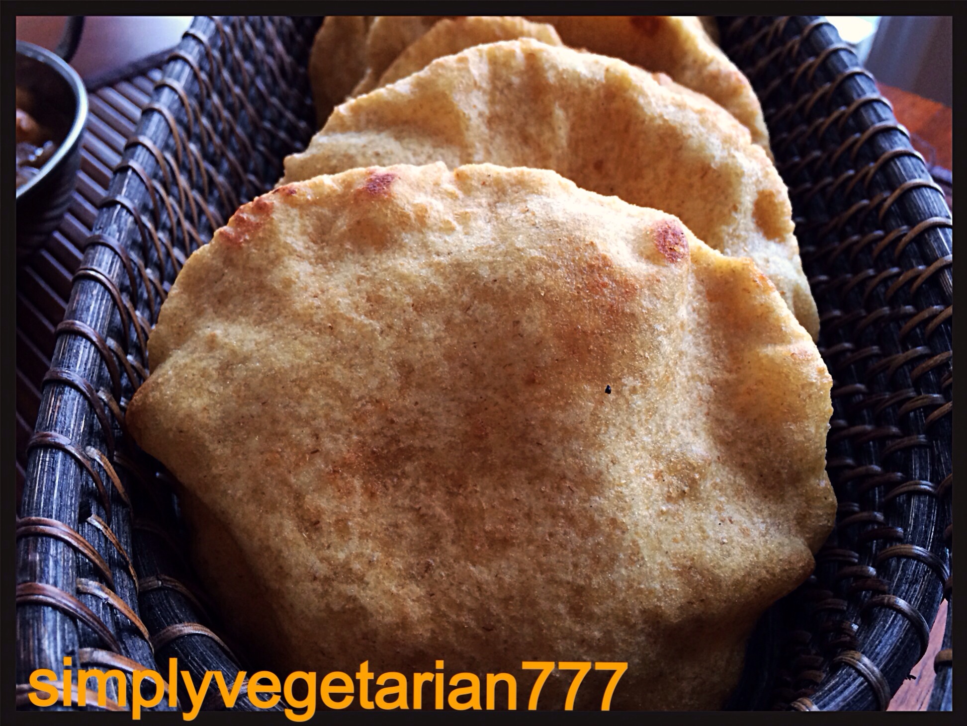 Bhatura : A deep Fried Leavened Bread from Northern India ...