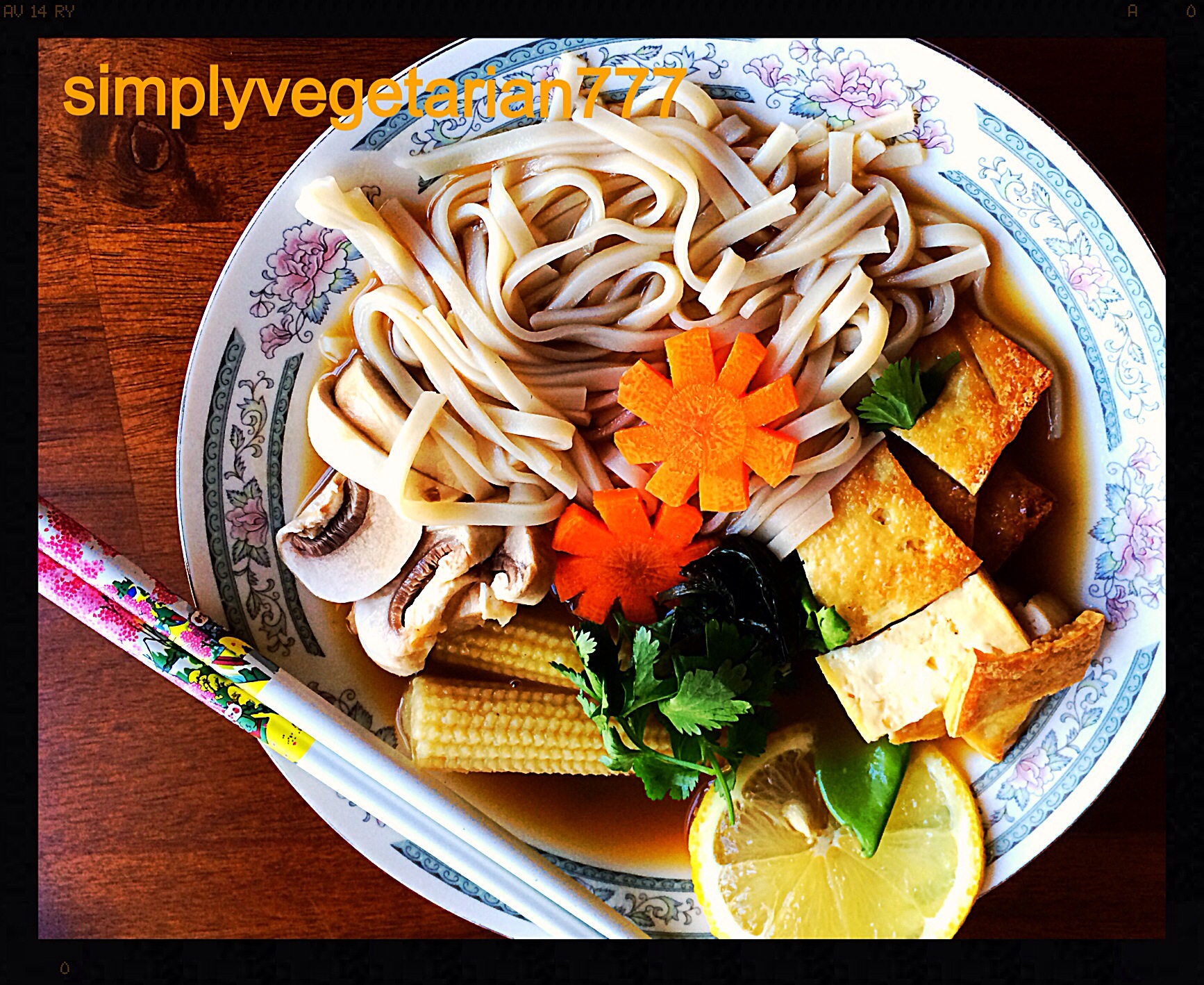 Vietnamese Vegetarian Pho - simplyvegetarian777