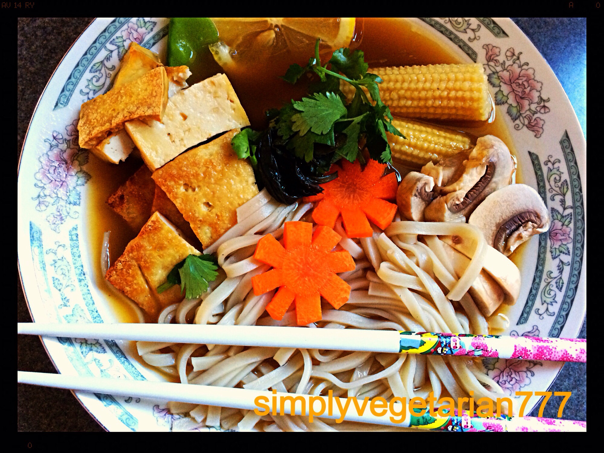 Vietnamese Vegetarian Pho - simplyvegetarian777