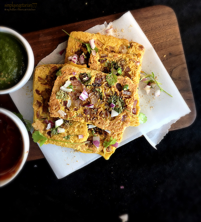 Besan Toast - A perfect recipe for brunch/breakfast