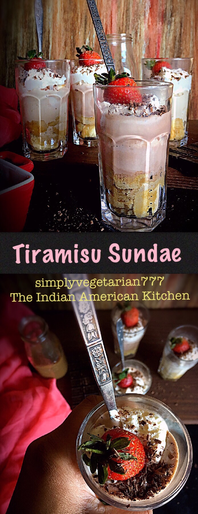 Tiramisu Sundae - An Italian Inspired Icecream Sundae that is quick and ...