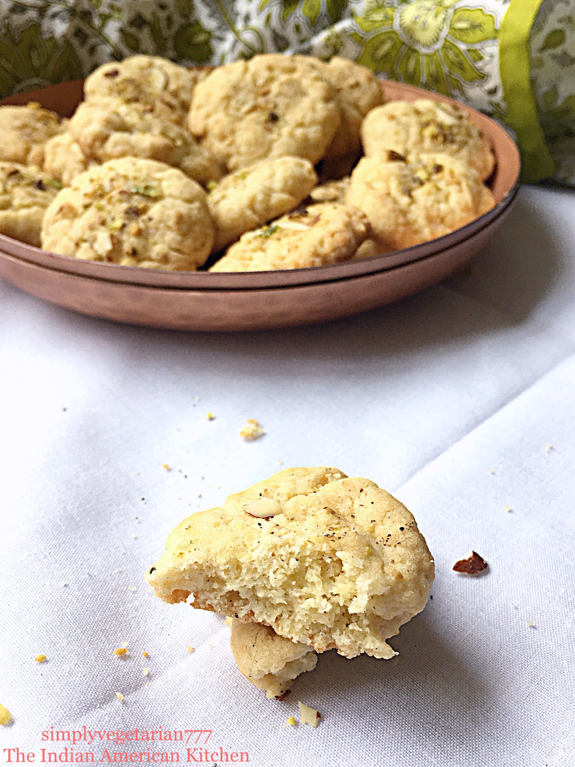 Naan Khatai {Indian Eggless Cookie} - A popular recipe