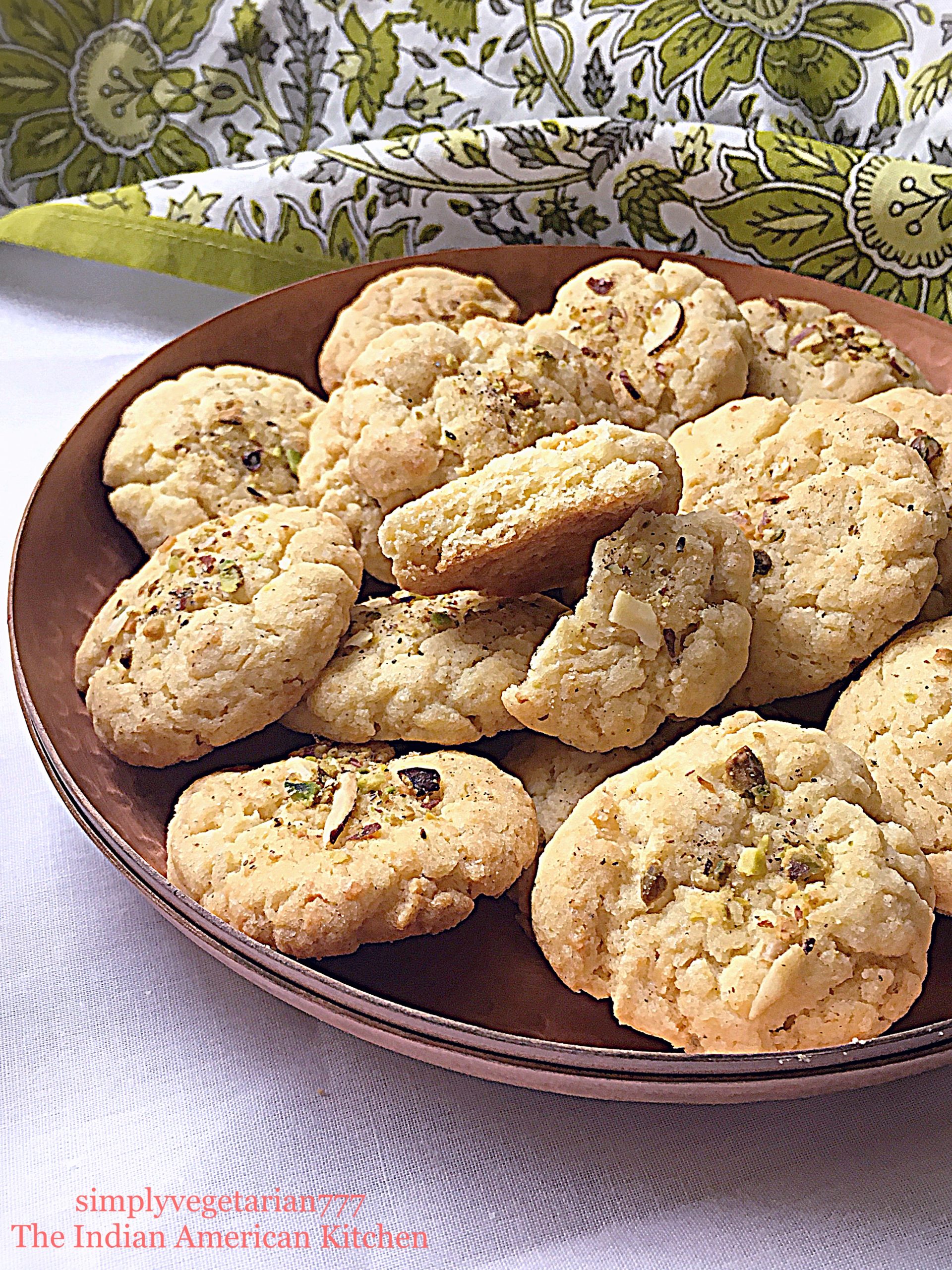 Naan Khatai {Indian Eggless Cookie} - A popular recipe
