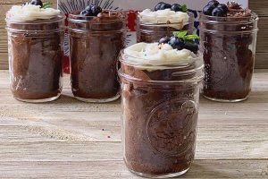Instant Pot Mason Jar Cake from Boxed Mix - simplyvegetarian777