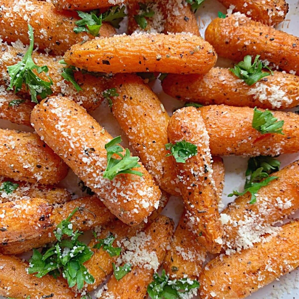 Easy Air Fryer Carrots Recipe - Buttery & Yum - simplyvegetarian777