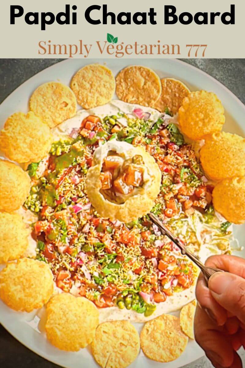 Papdi Chaat Board - simplyvegetarian777